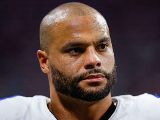 Dak Prescott: Rushing yards tonight| Average passing yards per game ...