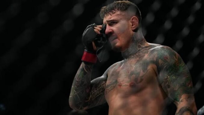 Tom Aspinall: Eye poke| No contest| Gane eye poke| Eye injury - sportsjone