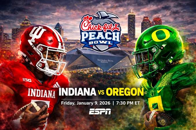 Indiana vs Oregon Peach Bowl Preview — Prediction, Key Matchup Insights ...