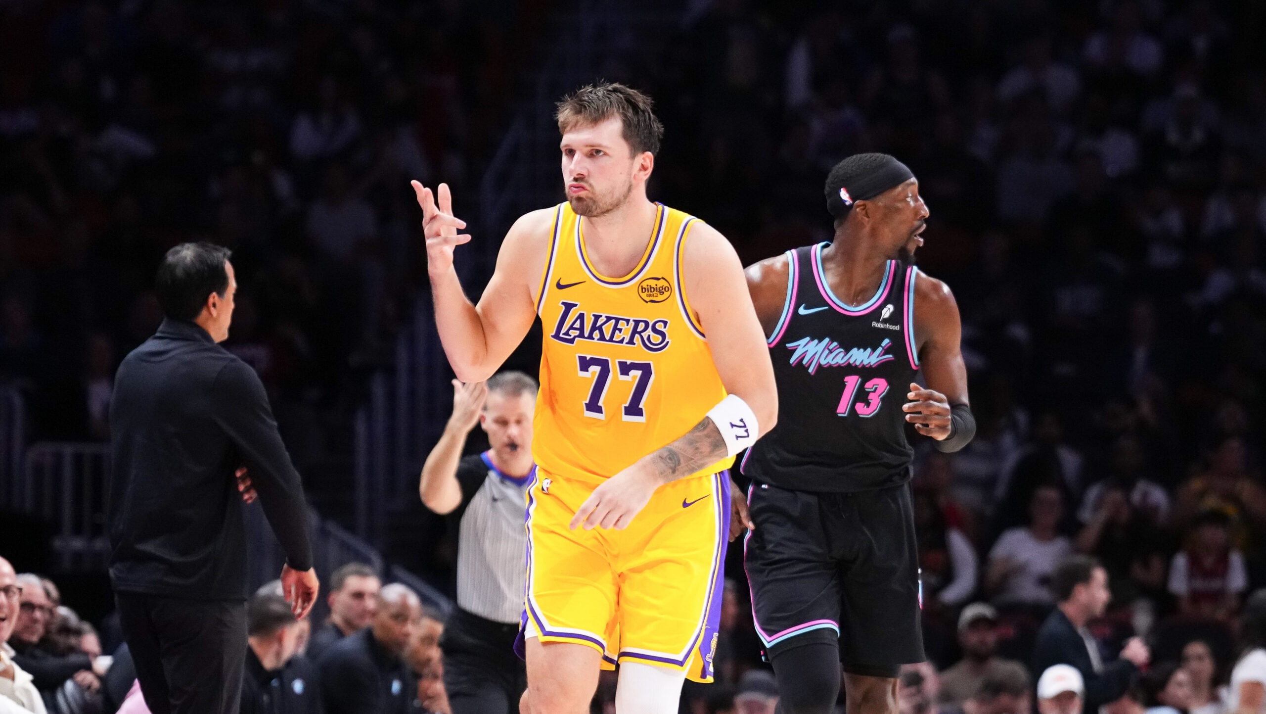 Lakers vs Heat: Luka Dončić Shines as Los Angeles Lakers Dominate Miami ...