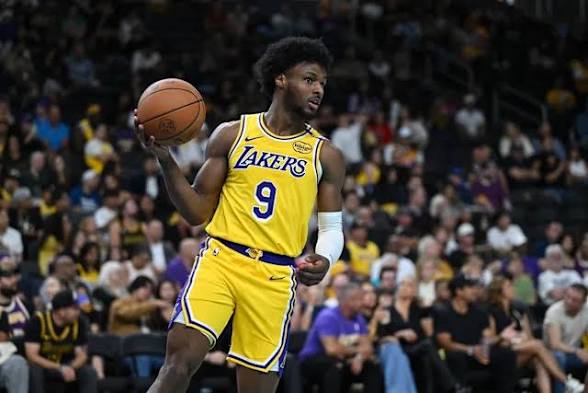 Bronny James: Is playing tonight| Is still on the lakers| Draft| Stats ...